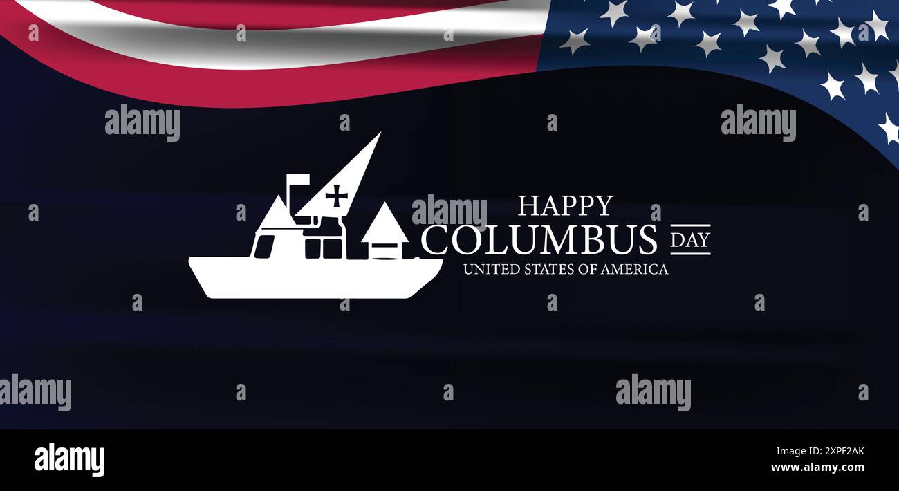 Happy columbus day celebrating hi-res stock photography and images - Alamy