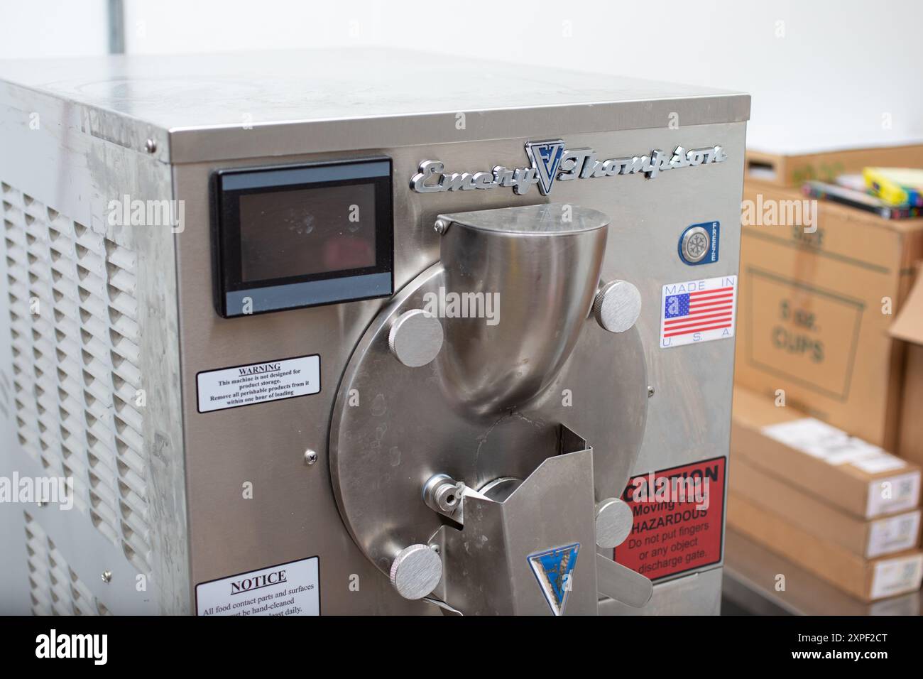 Los Angeles, California, United States - 10-25-2021: A view of an Emery ...