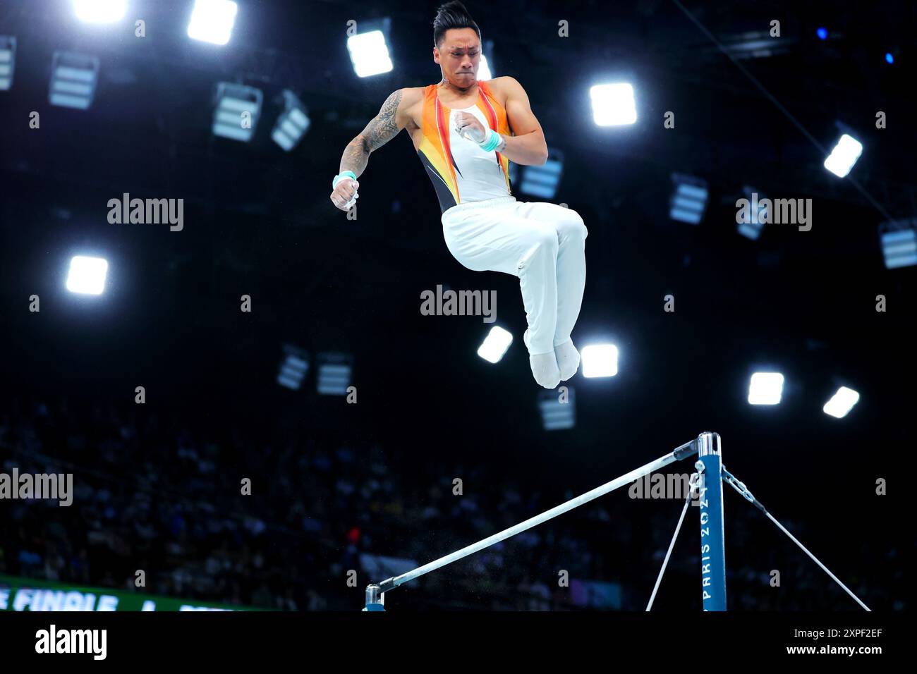 Paris, France. 5th Aug, 2024. Marios Georgiou (CYP) Gymnastics ...