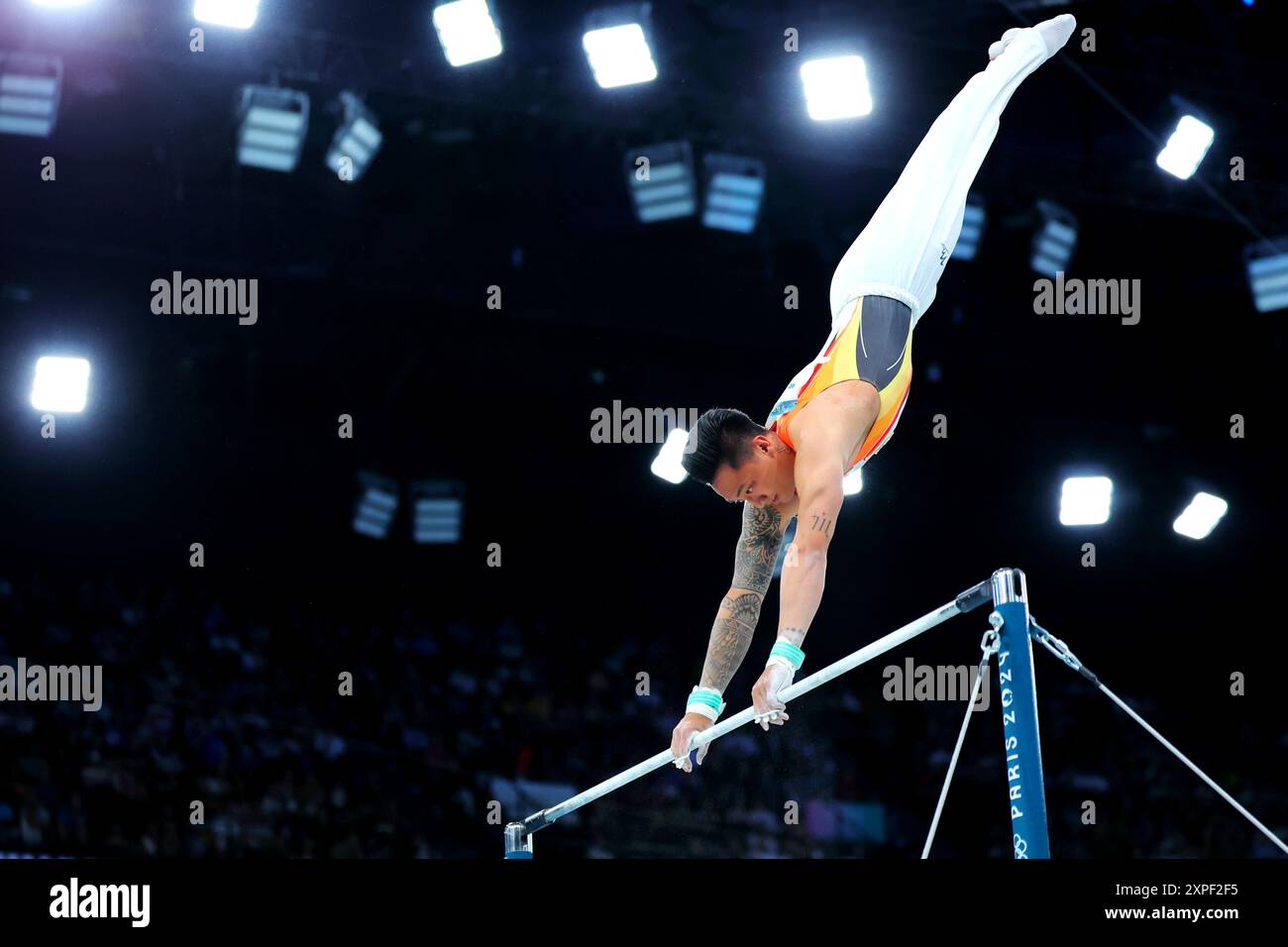 Paris, France. 5th Aug, 2024. Marios Georgiou (CYP) Gymnastics ...