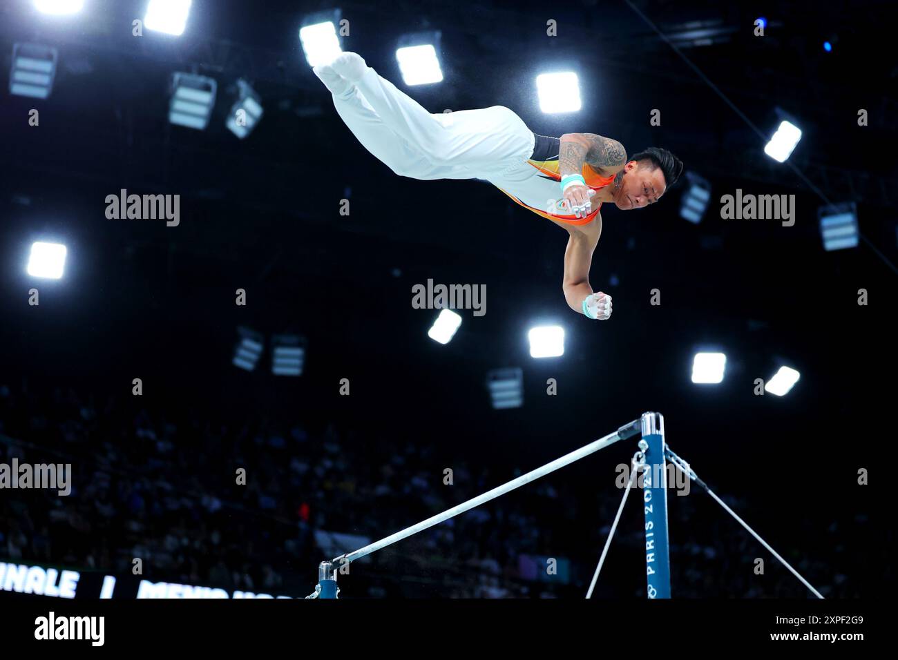 Paris, France. 5th Aug, 2024. Marios Georgiou (CYP) Gymnastics ...