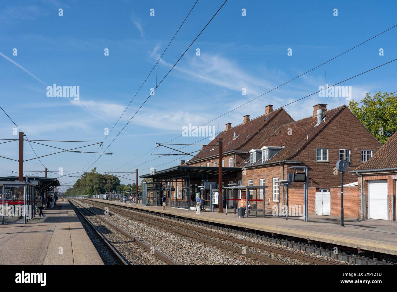 Ringsted Railway Station Stock Photo - Alamy