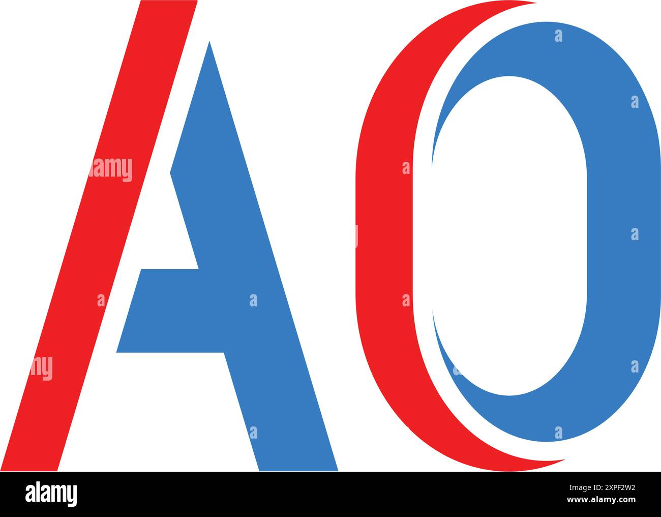 Ao letter design hi-res stock photography and images - Alamy