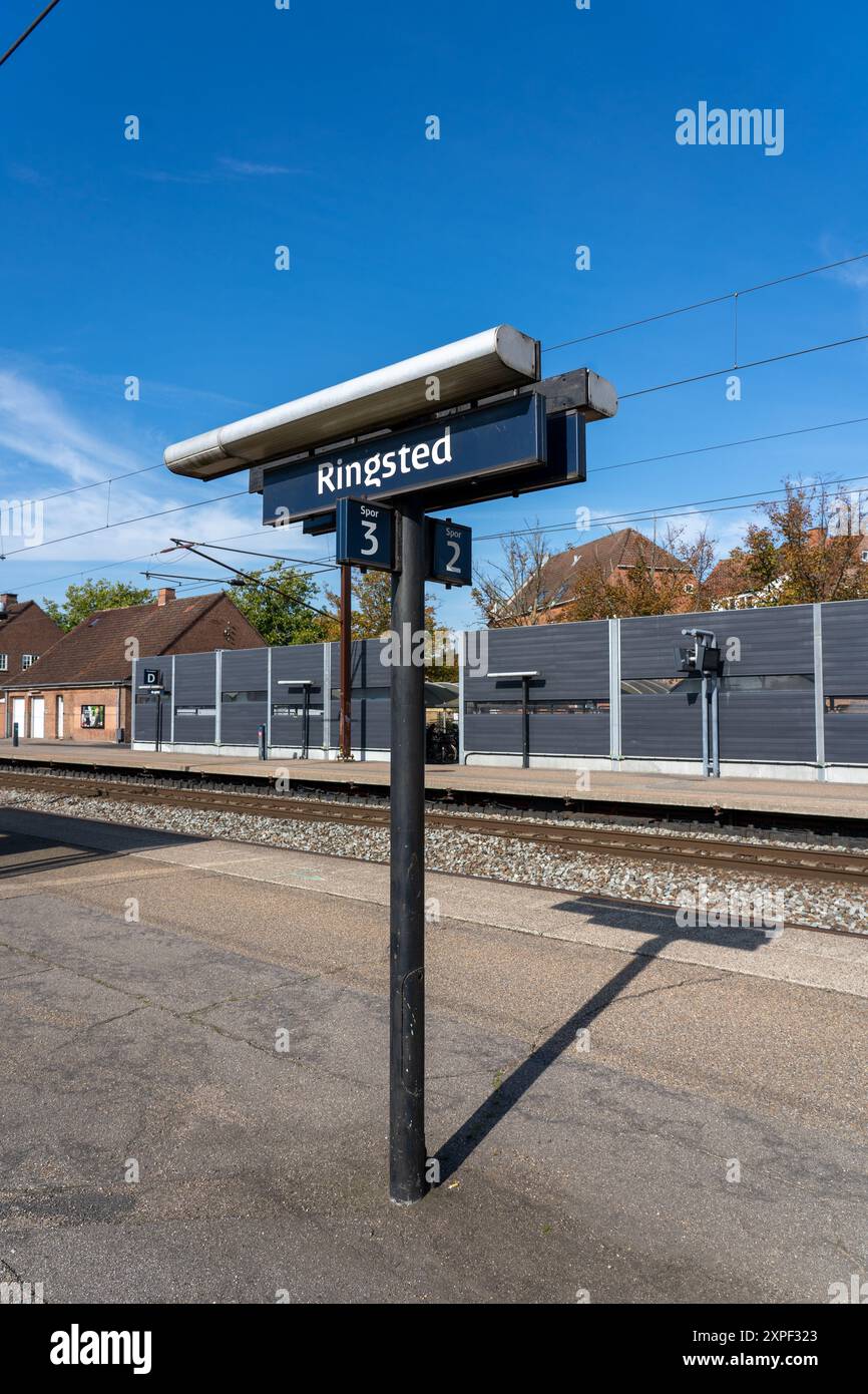 Ringsted Railway Station Stock Photo - Alamy