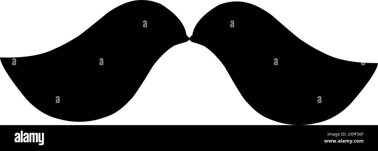 Illustration of adult male mustache graphic design Stock Vector Image ...