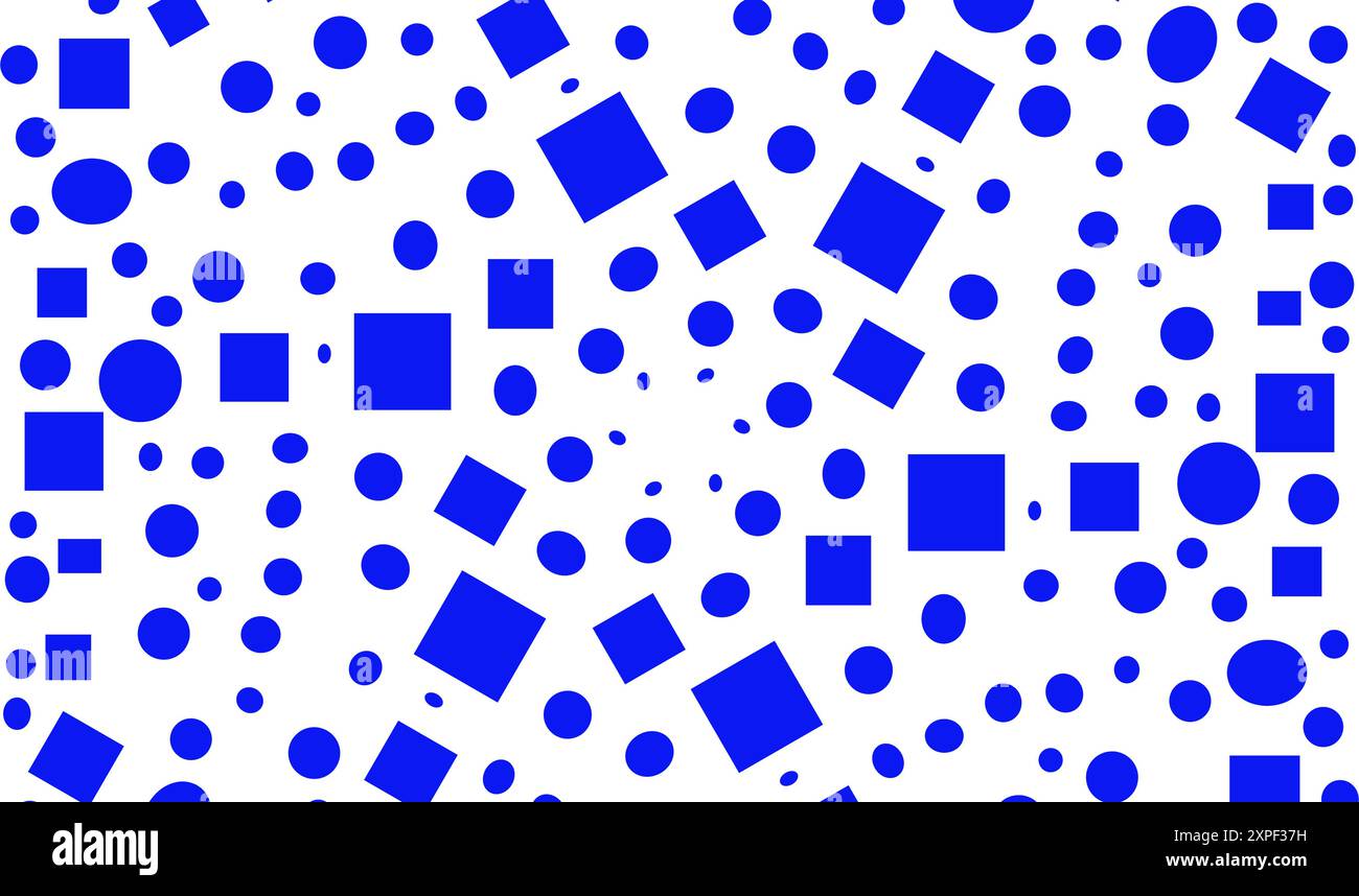 Abstract background with lots of blue random squares. Perfect for ...