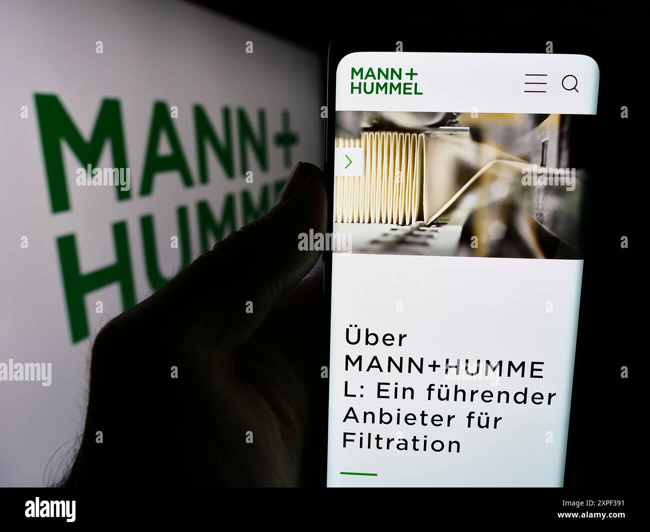 Mann hummel logo hi-res stock photography and images - Alamy