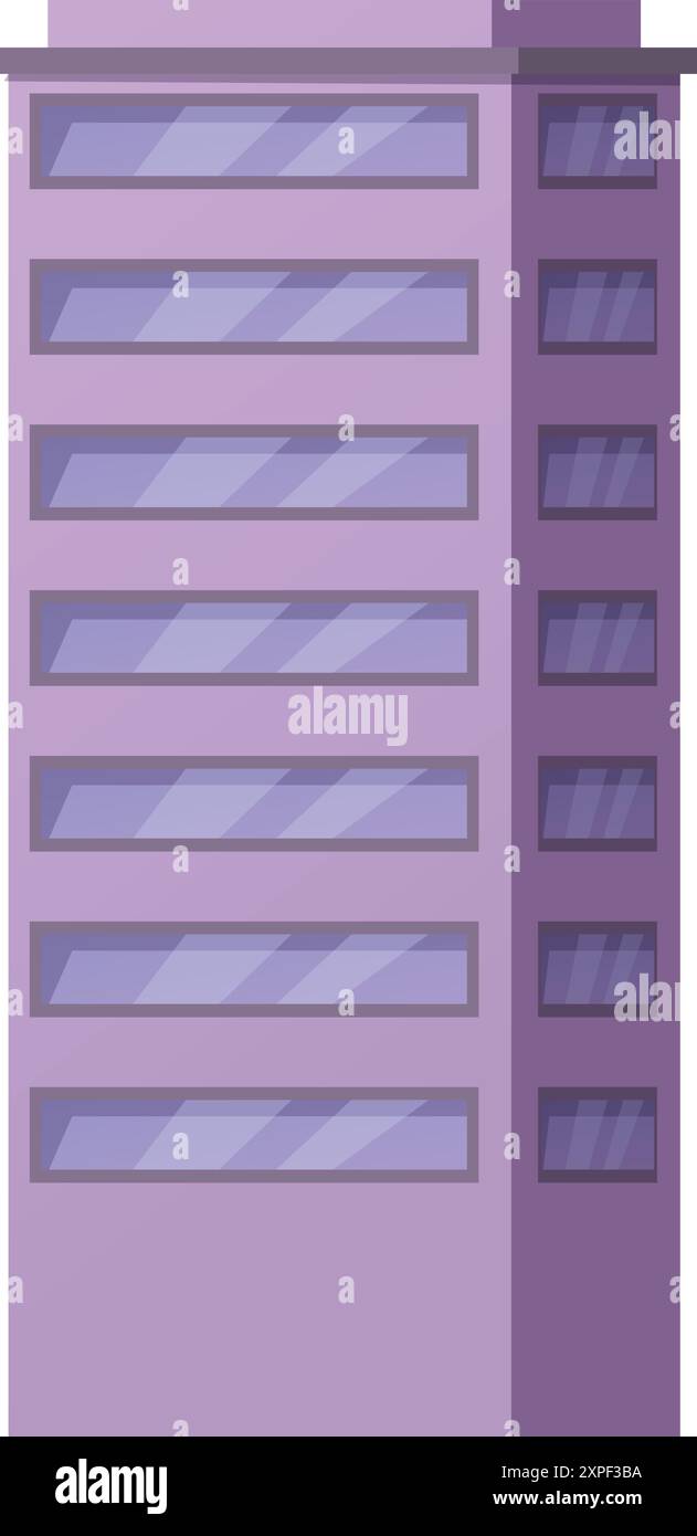 Tall brick building tower Cut Out Stock Images & Pictures - Alamy