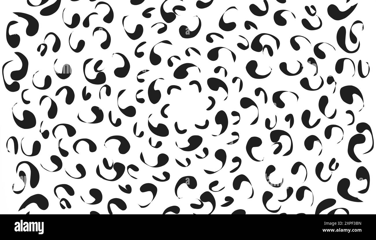 Abstract illustration background with black spots. Perfect for ...