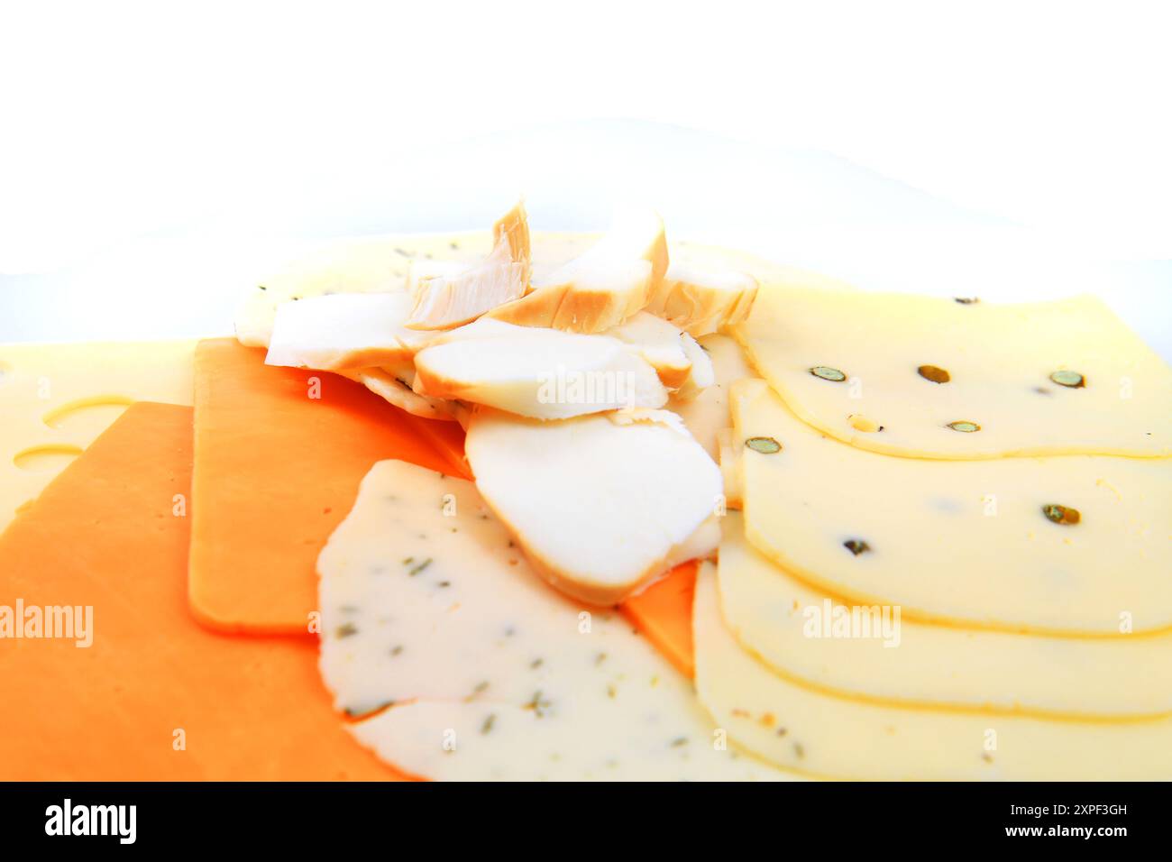 different cheese texture as very nice food background Stock Photo - Alamy