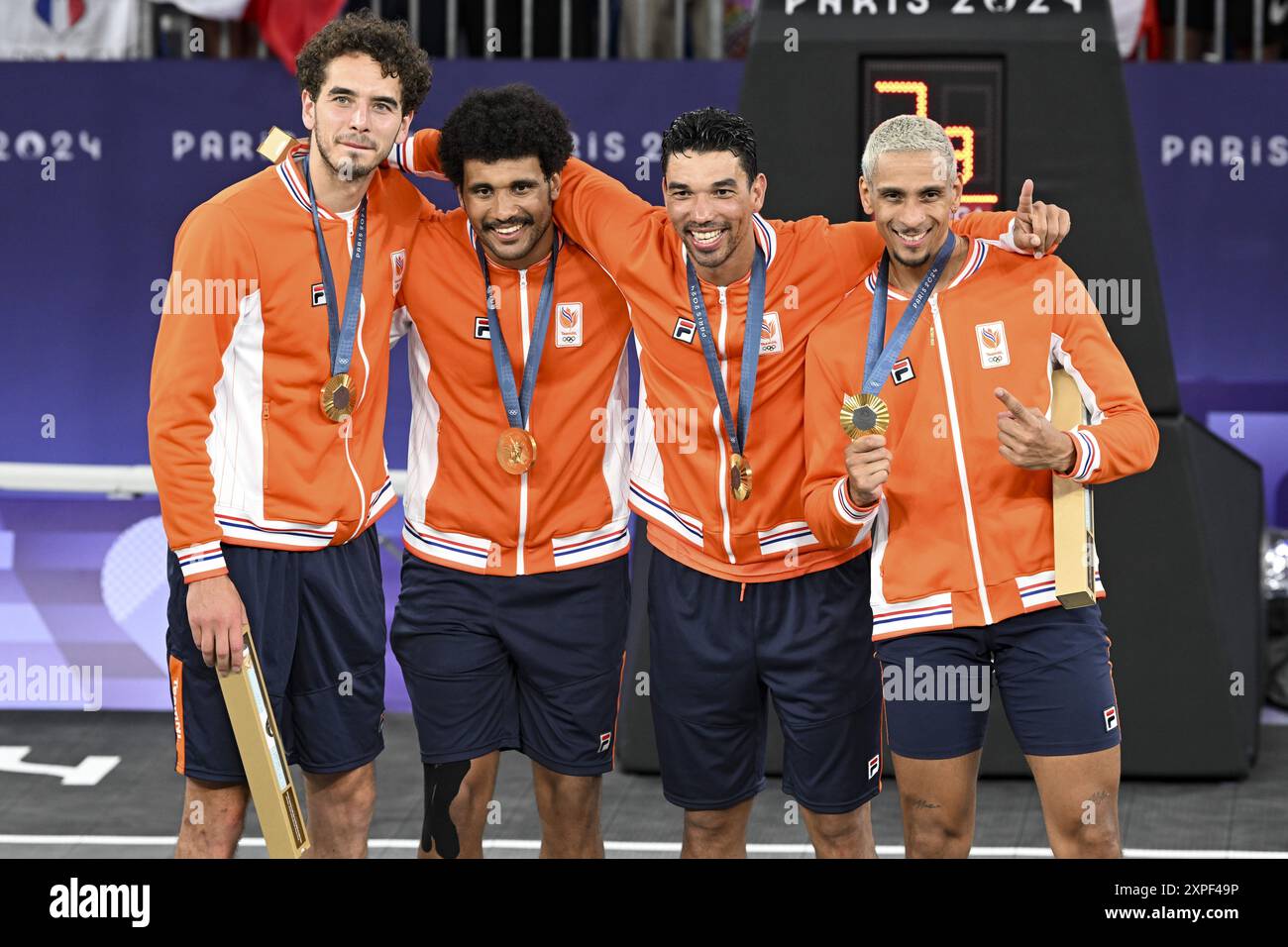 Jan Driessen, Dimeo Van der Horst, Arvin Slagter, Worthy de Jong of ...