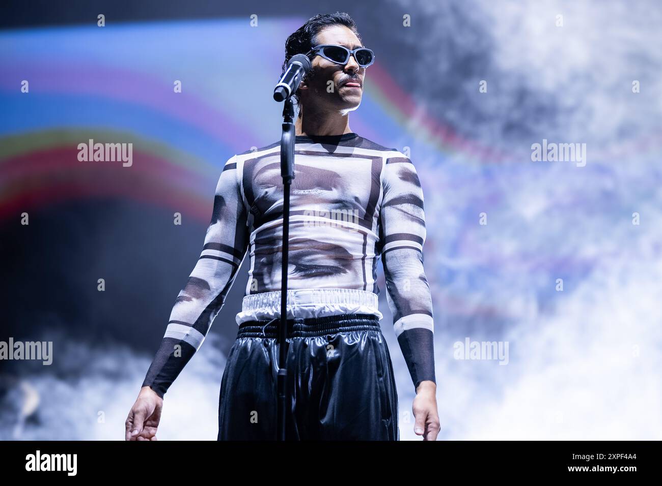 Benevento, Italy. 27th July, 2024. Alessandro Mahmoud known ...