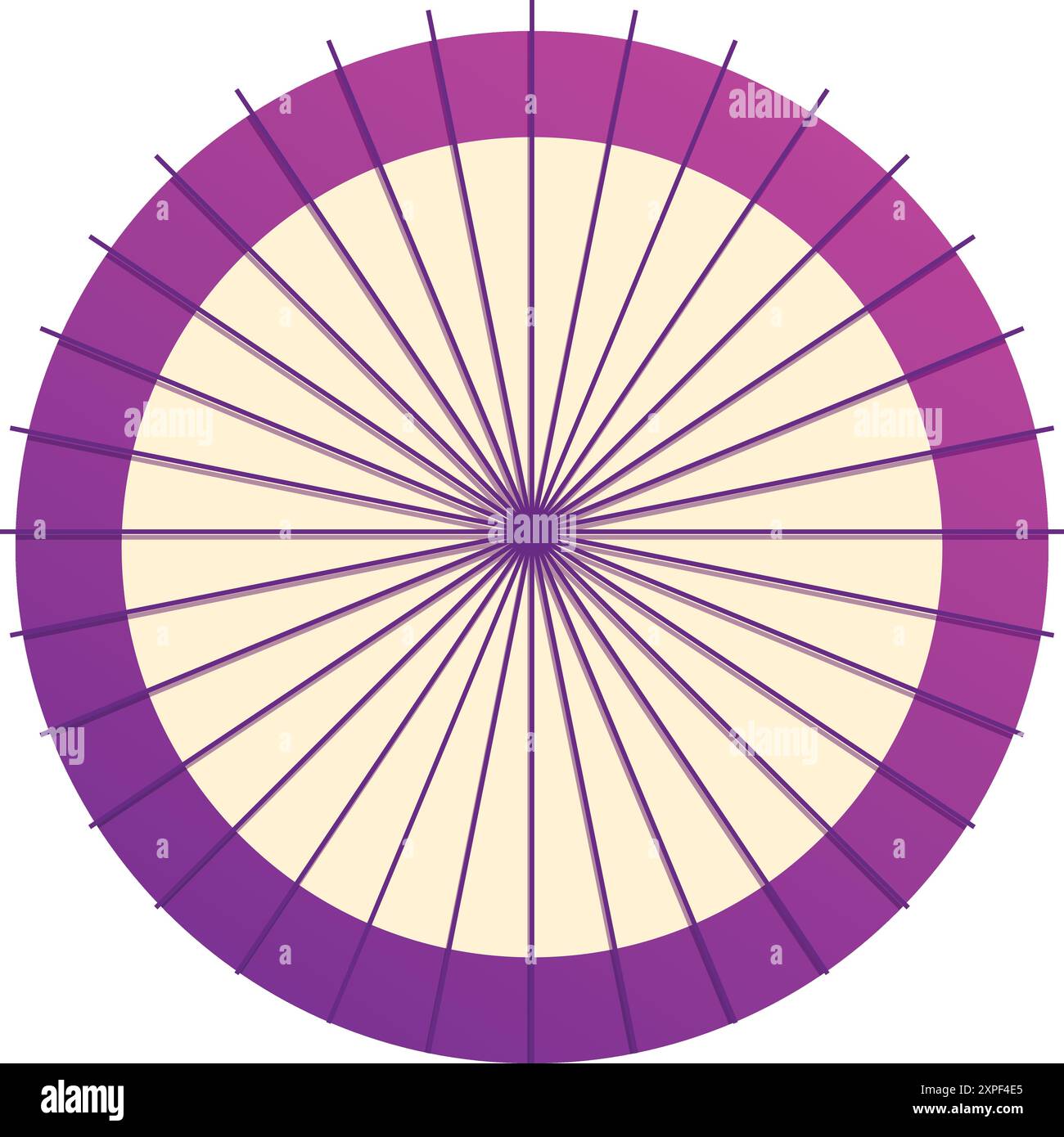 Vibrant illustration of a traditional japanese parasol hi-res stock ...