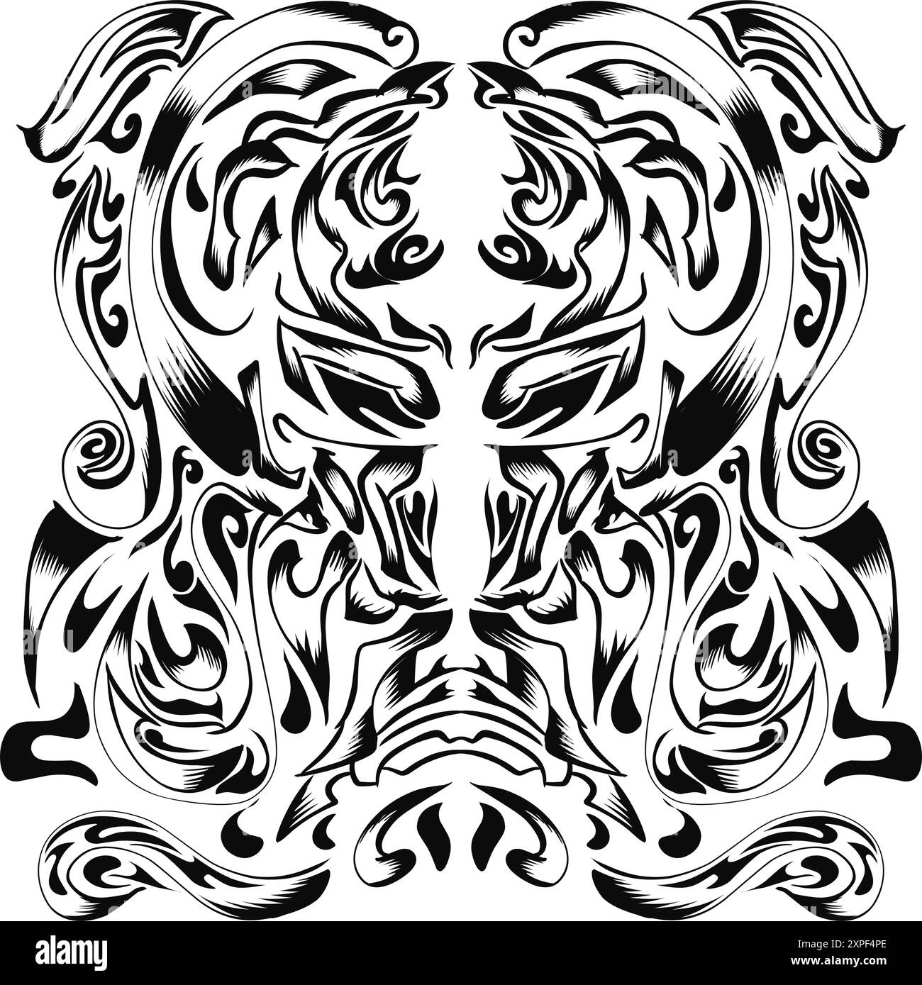 Tribal Skull Tattoos 2,000+ Tribal Skull Tattoo Stock Photos, Pictures
