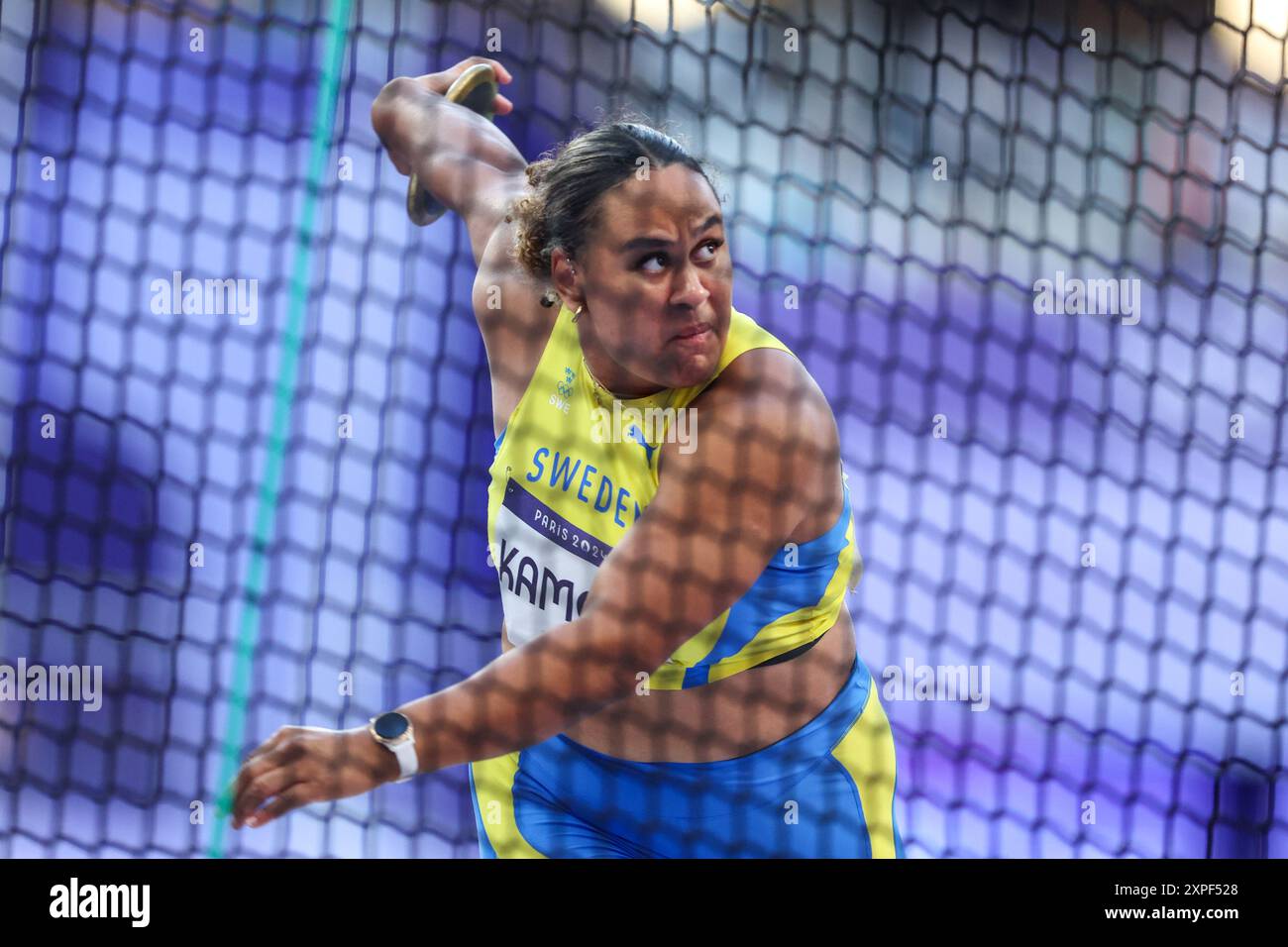 Paris, France. 05th Aug, 2024. Vanessa Kamga of Sweden competes during ...