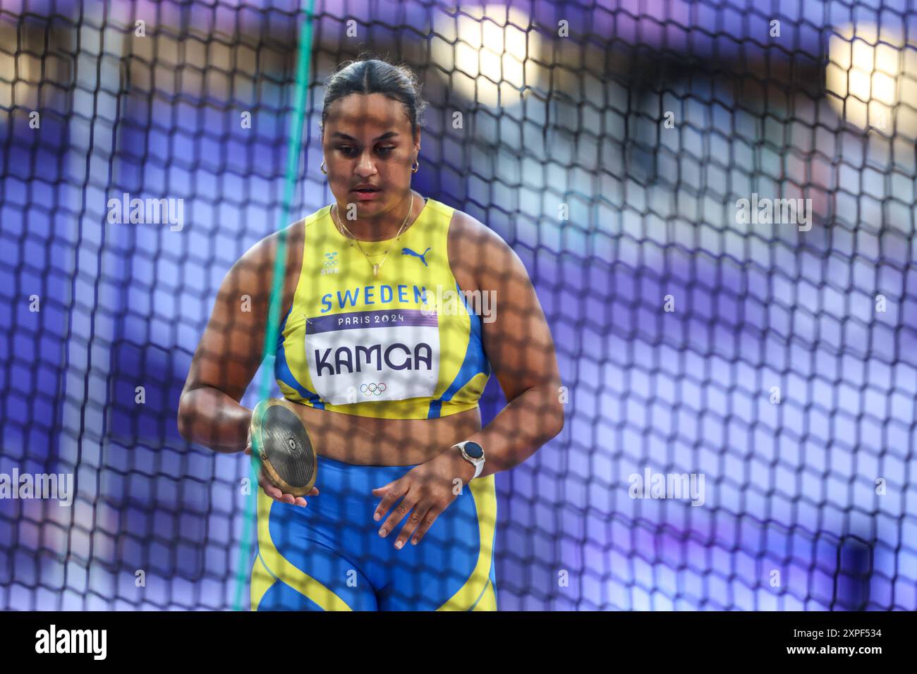 Paris, France. 05th Aug, 2024. Vanessa Kamga of Sweden competes during ...