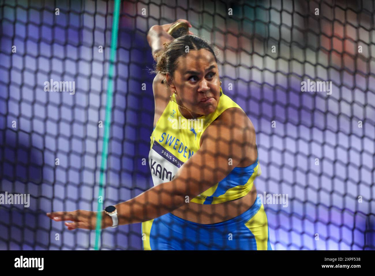 Paris, France. 05th Aug, 2024. Vanessa Kamga of Sweden competes during ...