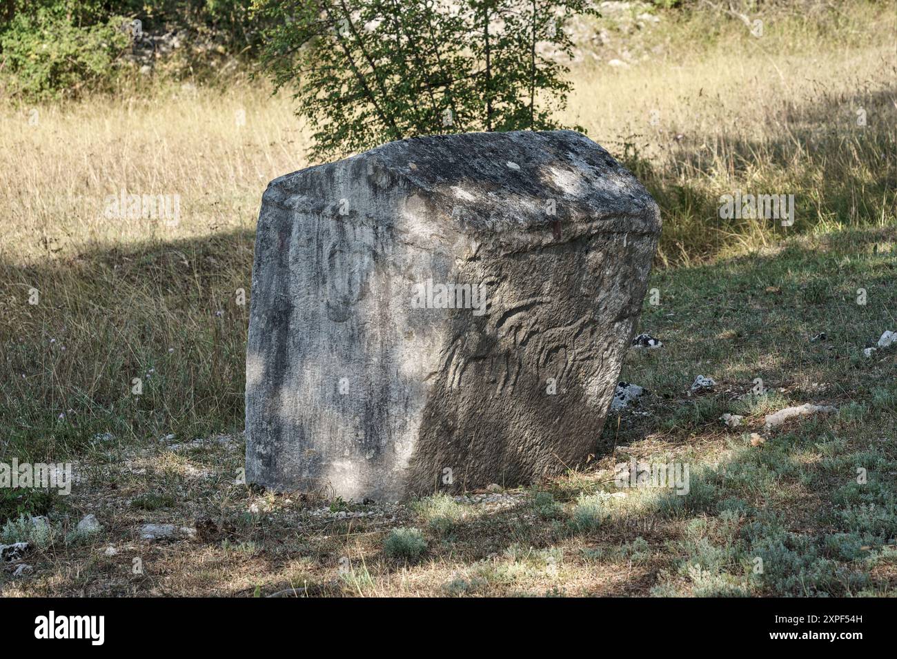 Donja Bijača, Ljubuški, Bosnia and Herzegovina – May 2023: Medieval ...