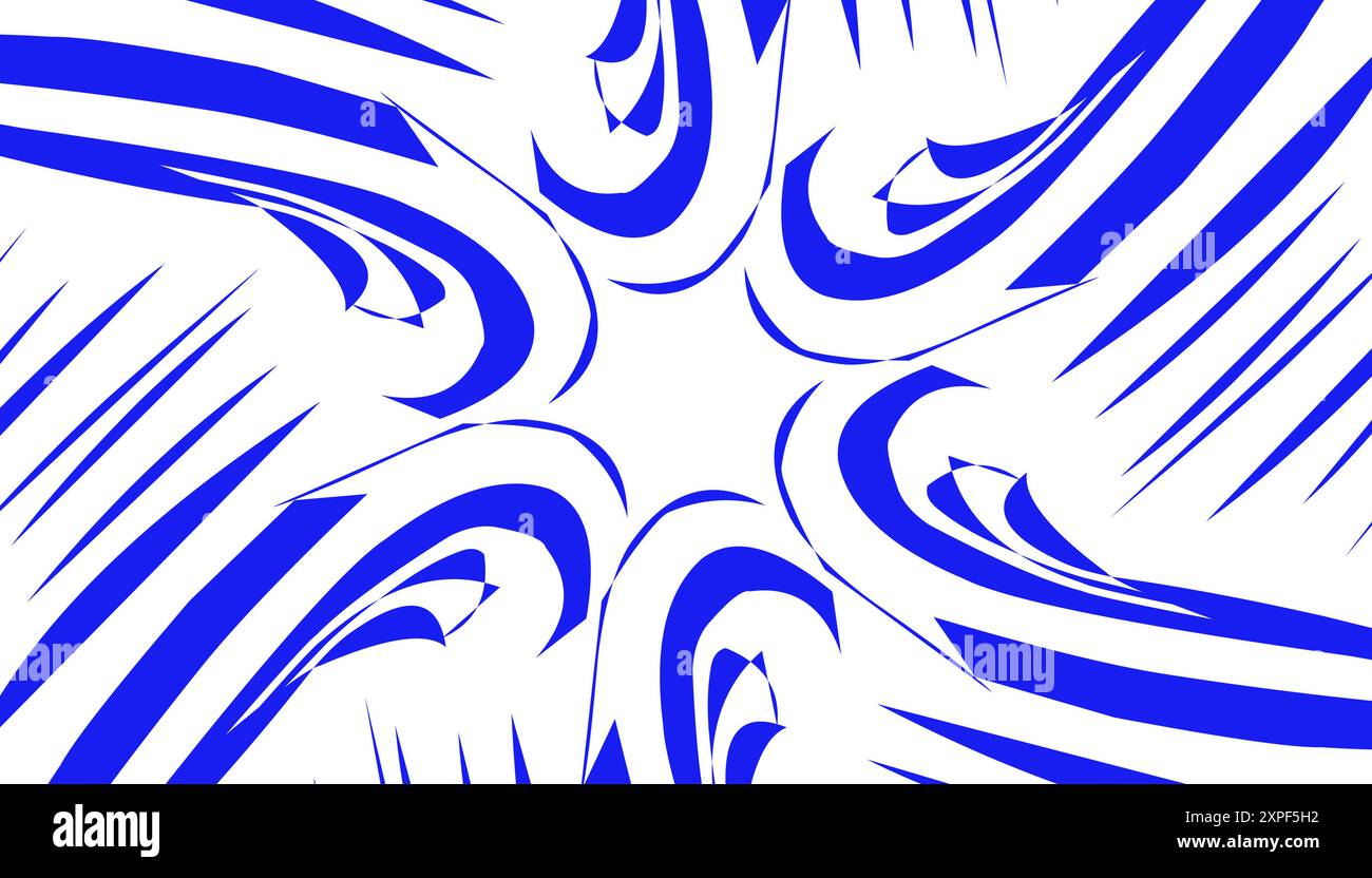 Aesthetic blue color pattern abstract background illustration. Perfect ...