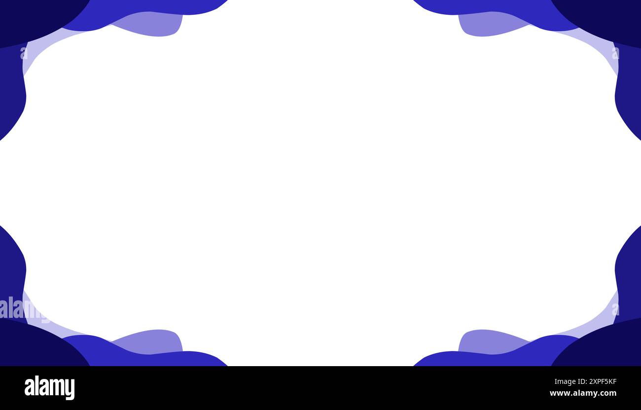 Aesthetic blue color pattern abstract background illustration. Perfect ...
