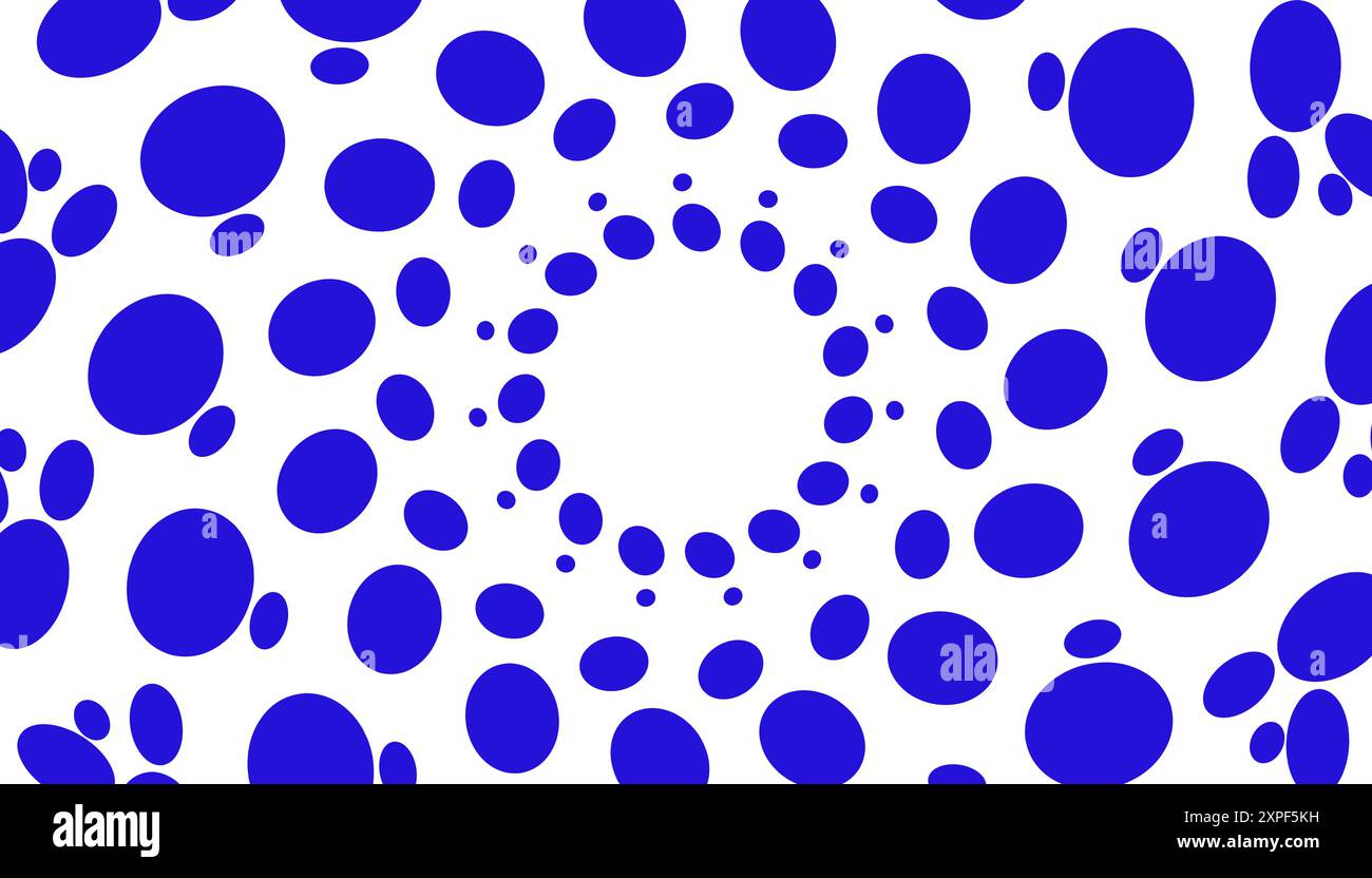 Aesthetic blue color pattern abstract background illustration. Perfect ...