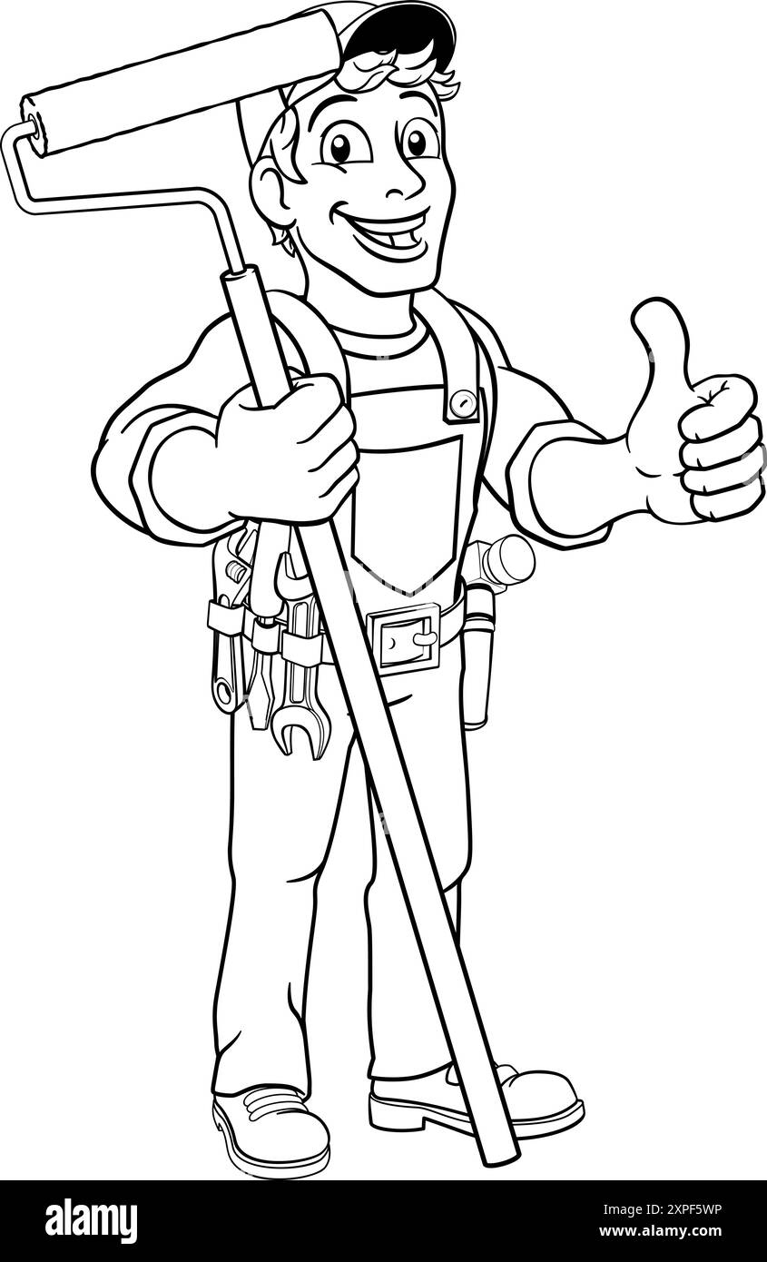 Painters cap Stock Vector Images - Alamy