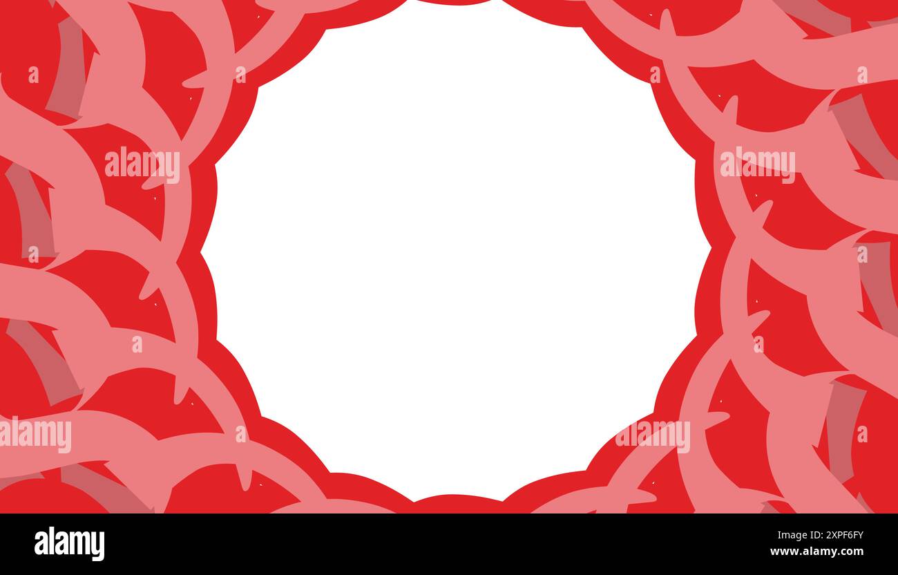 Illustration of a unique red pattern abstract background. Perfect for ...