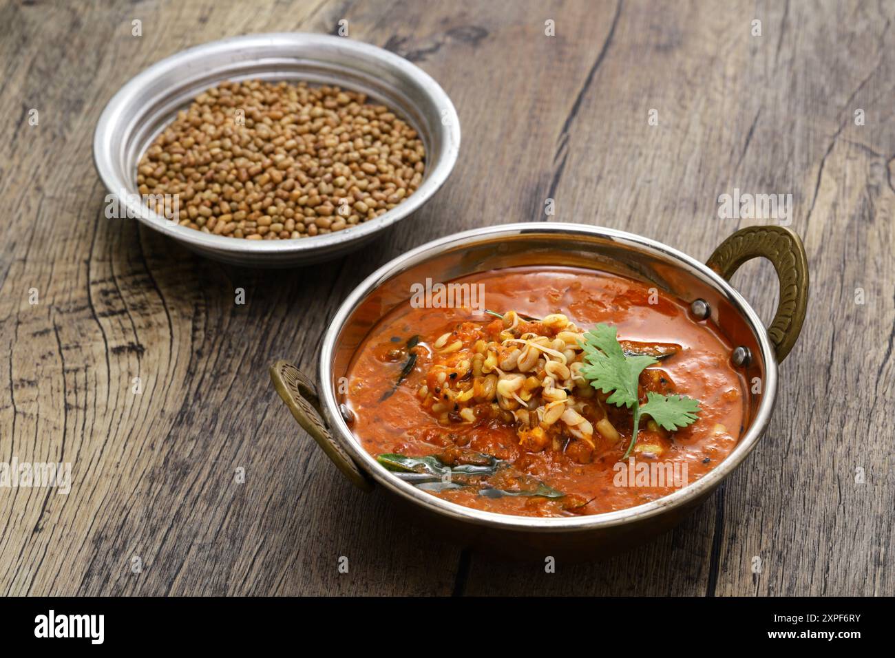 Matki usal (sprouted moth bean curry), Indian Maharashtrian cuisine ...