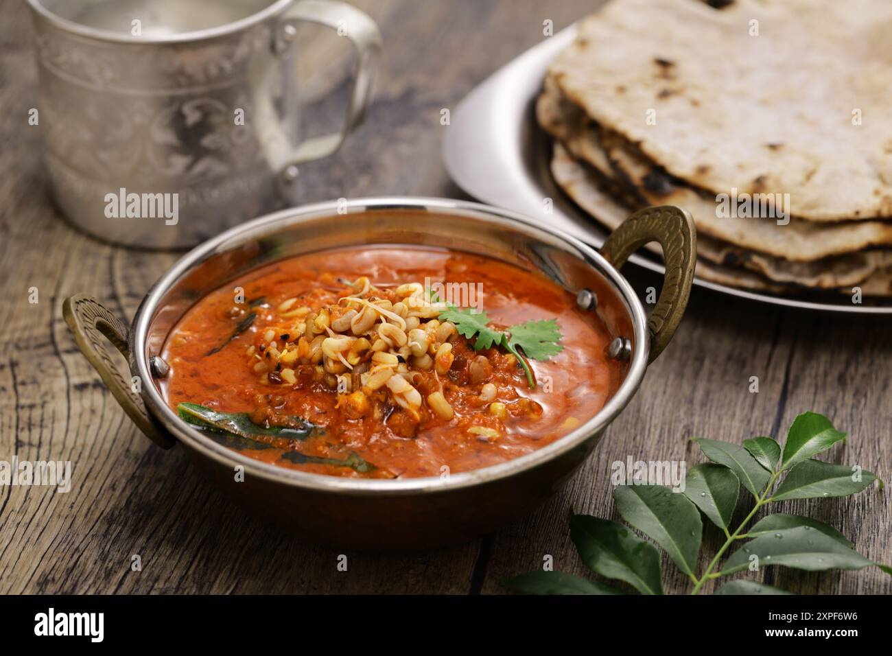 Matki usal (sprouted moth bean curry), Indian Maharashtrian cuisine ...