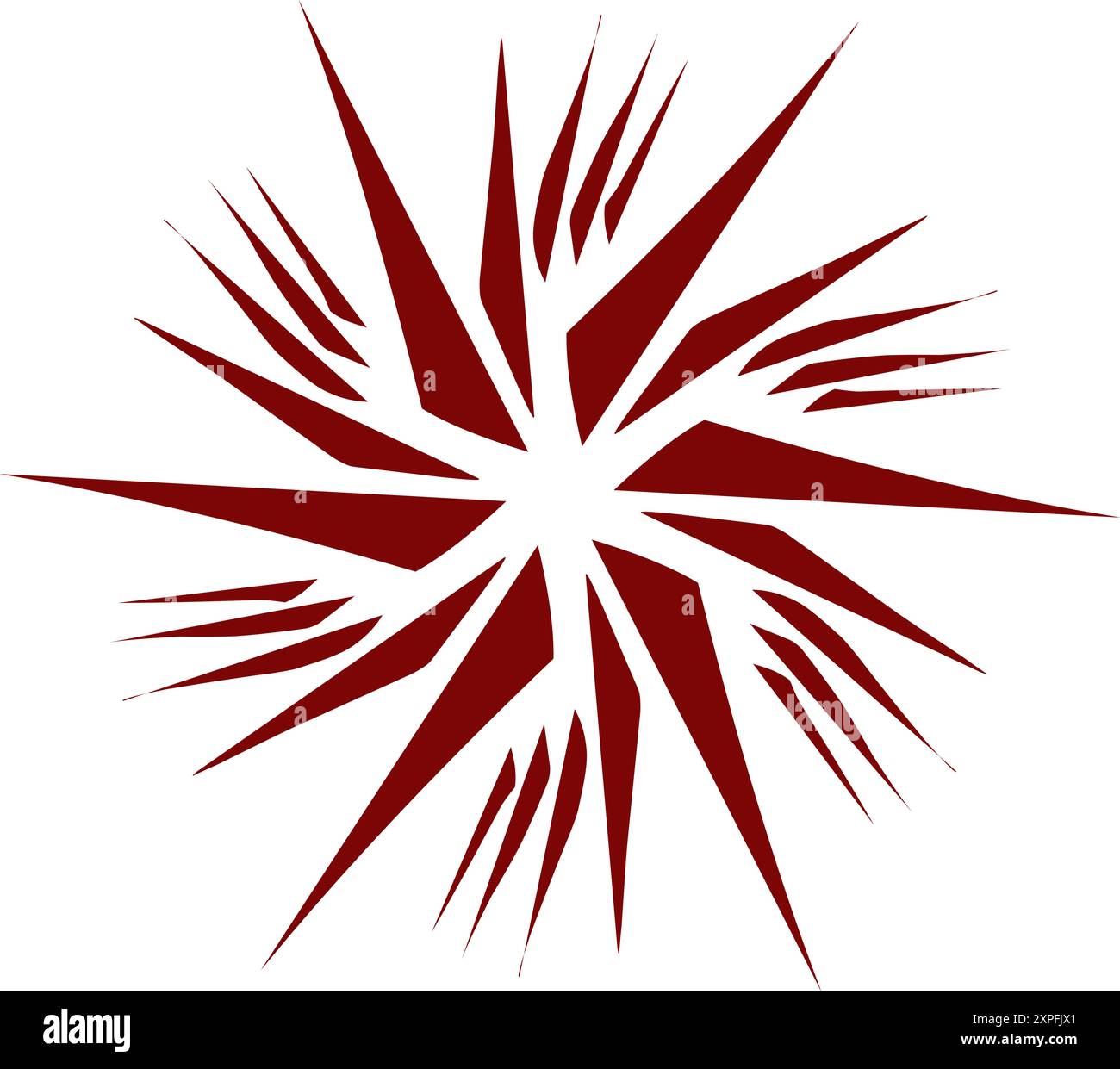 Maroon color tribal design illustration. Perfect for tattoos, stickers ...