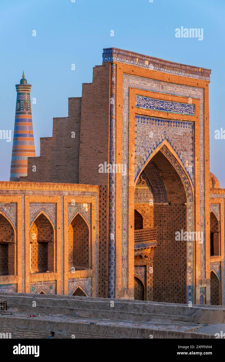 Muhammad Rahim Khan Madrasah, Khiva, Uzbekistan Stock Photo - Alamy