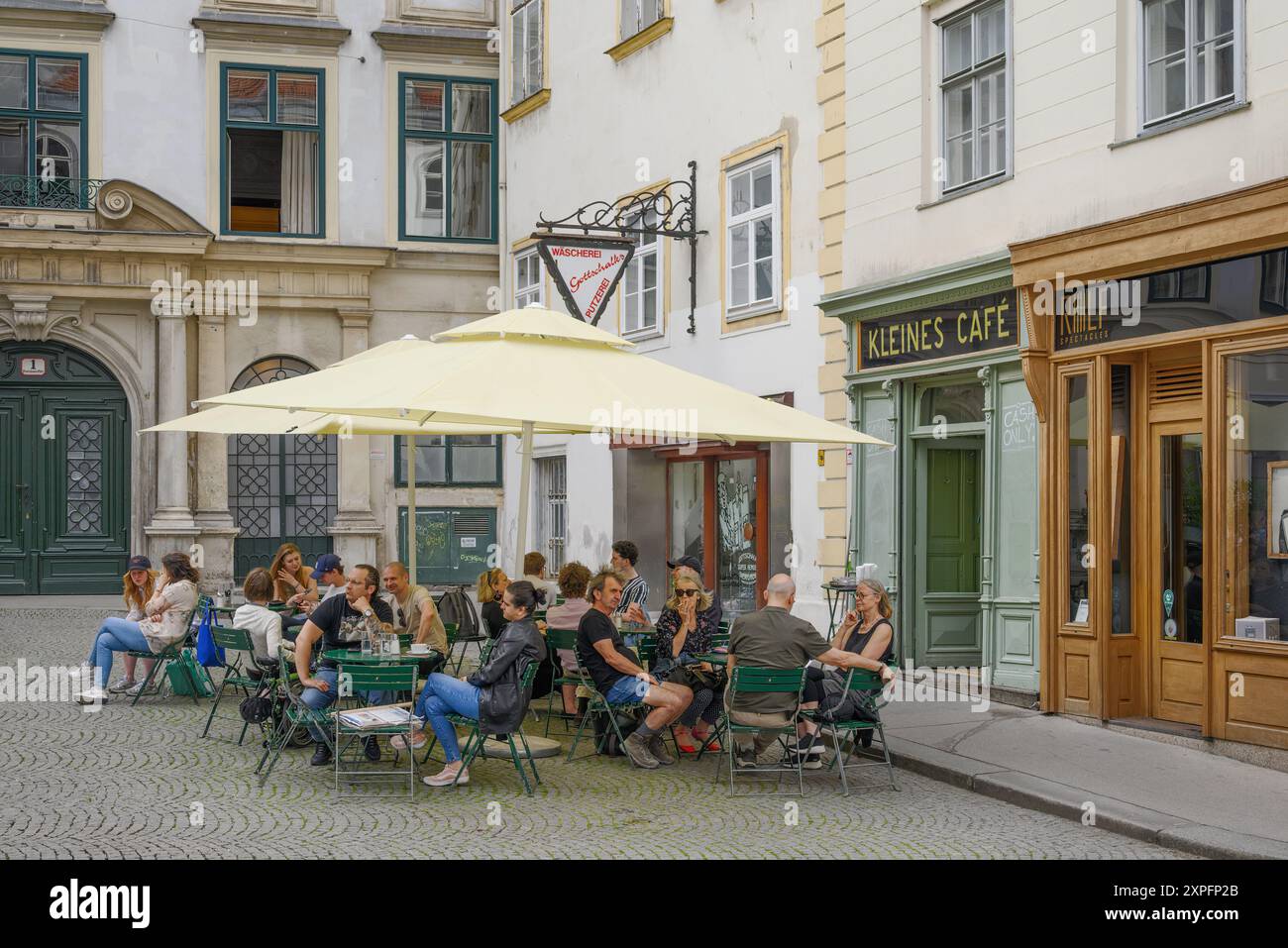 Vienna, Austria - Kleines Café by Hermann Czech Stock Photo - Alamy