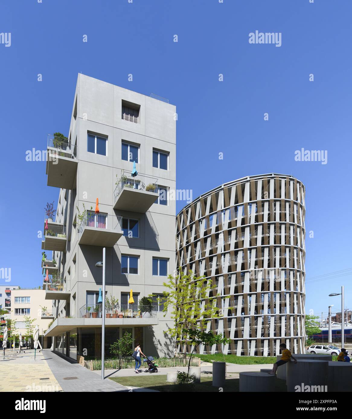 Vienna, Austria - Stadtelefant housing & mixed use creative cluster ...