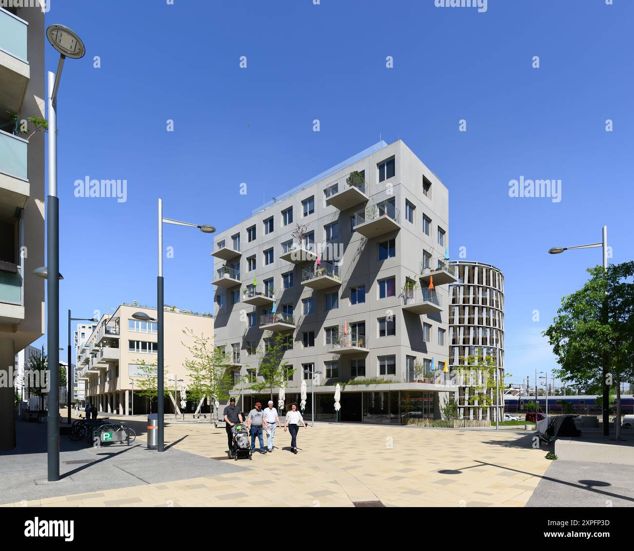 Vienna, Austria - Stadtelefant housing & mixed use creative cluster ...