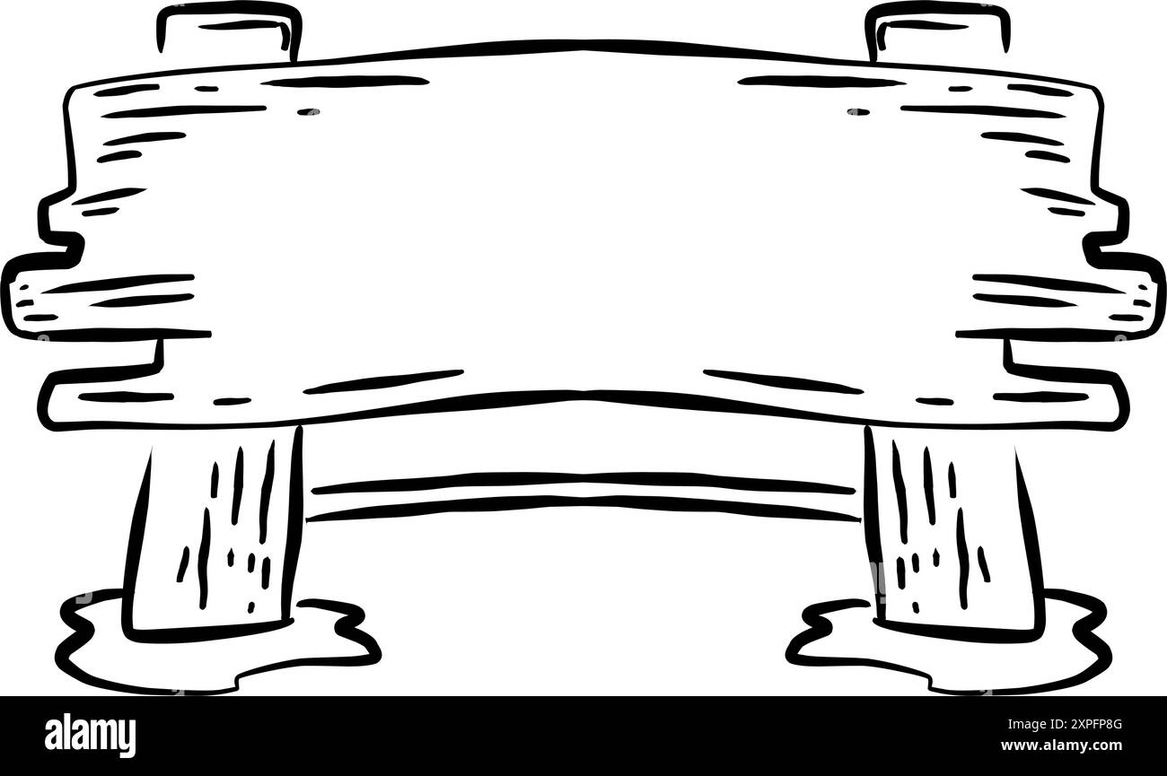 Illustration of classic text box template in black line color. Perfect ...