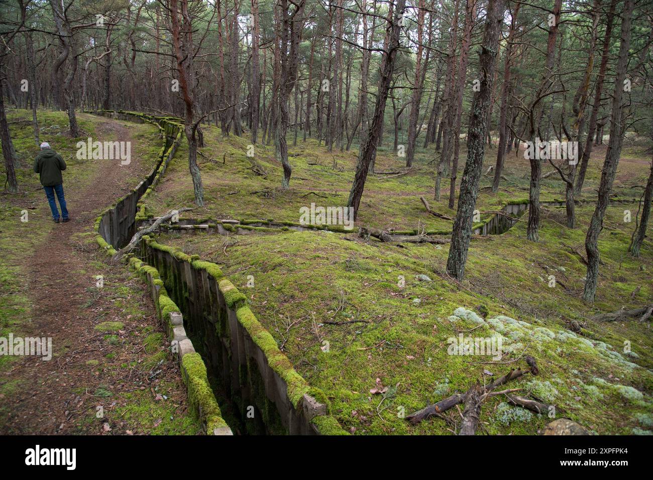 Poland cold war trench hi-res stock photography and images - Alamy