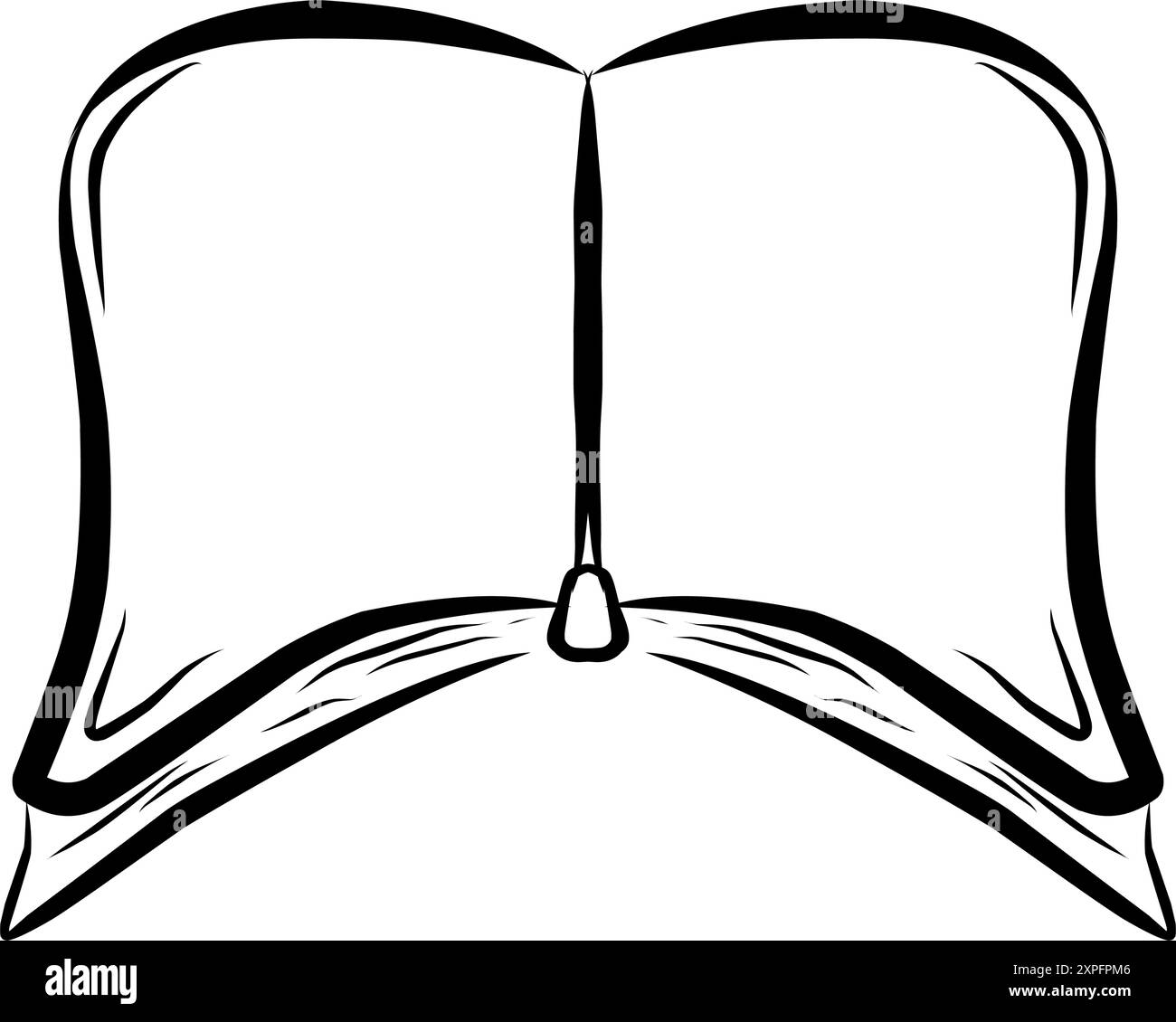 Illustration of classic text box template in black line color. Perfect ...