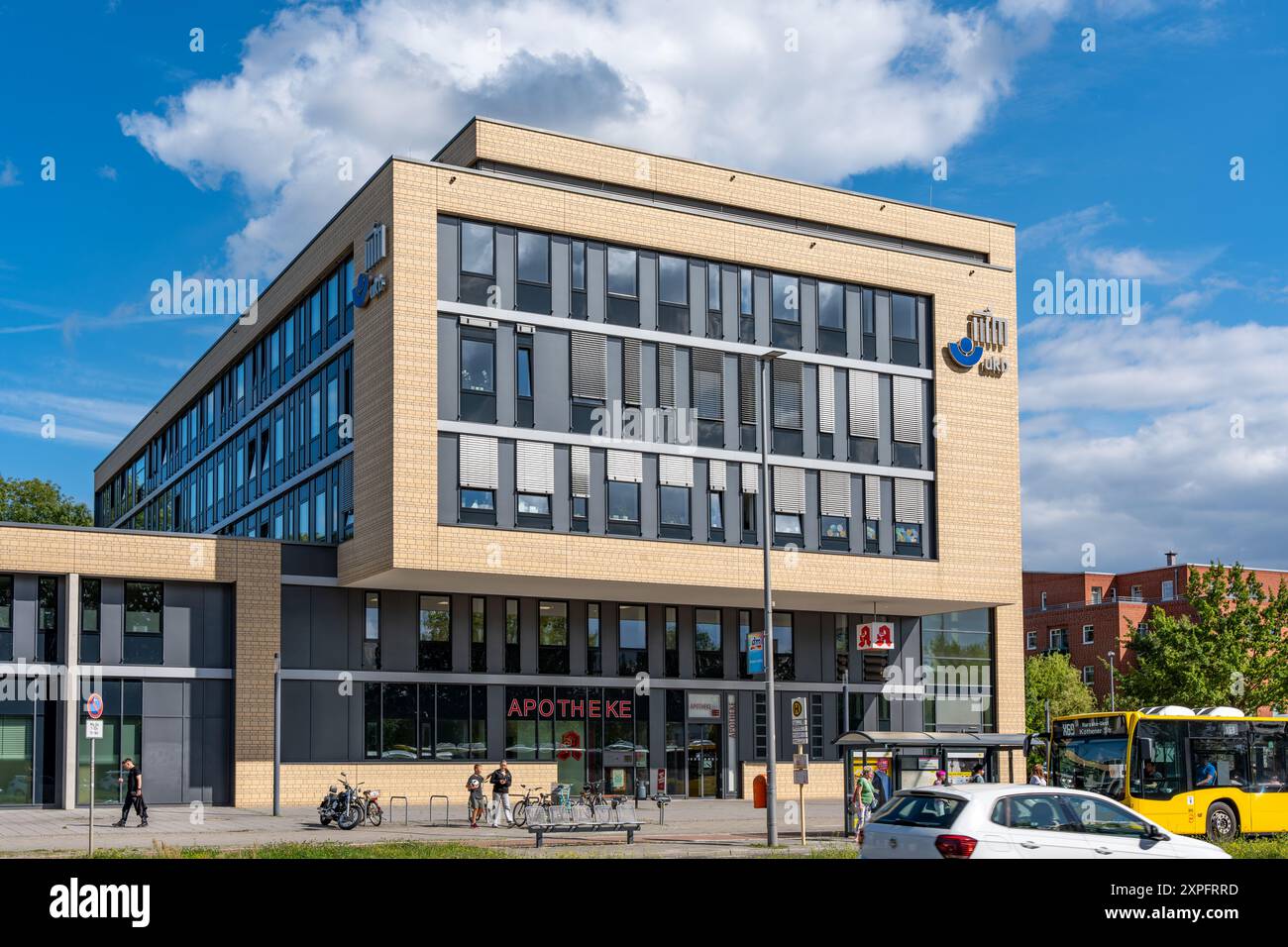 Germany Berlin August 5, 2024. The building of Klinikum ...