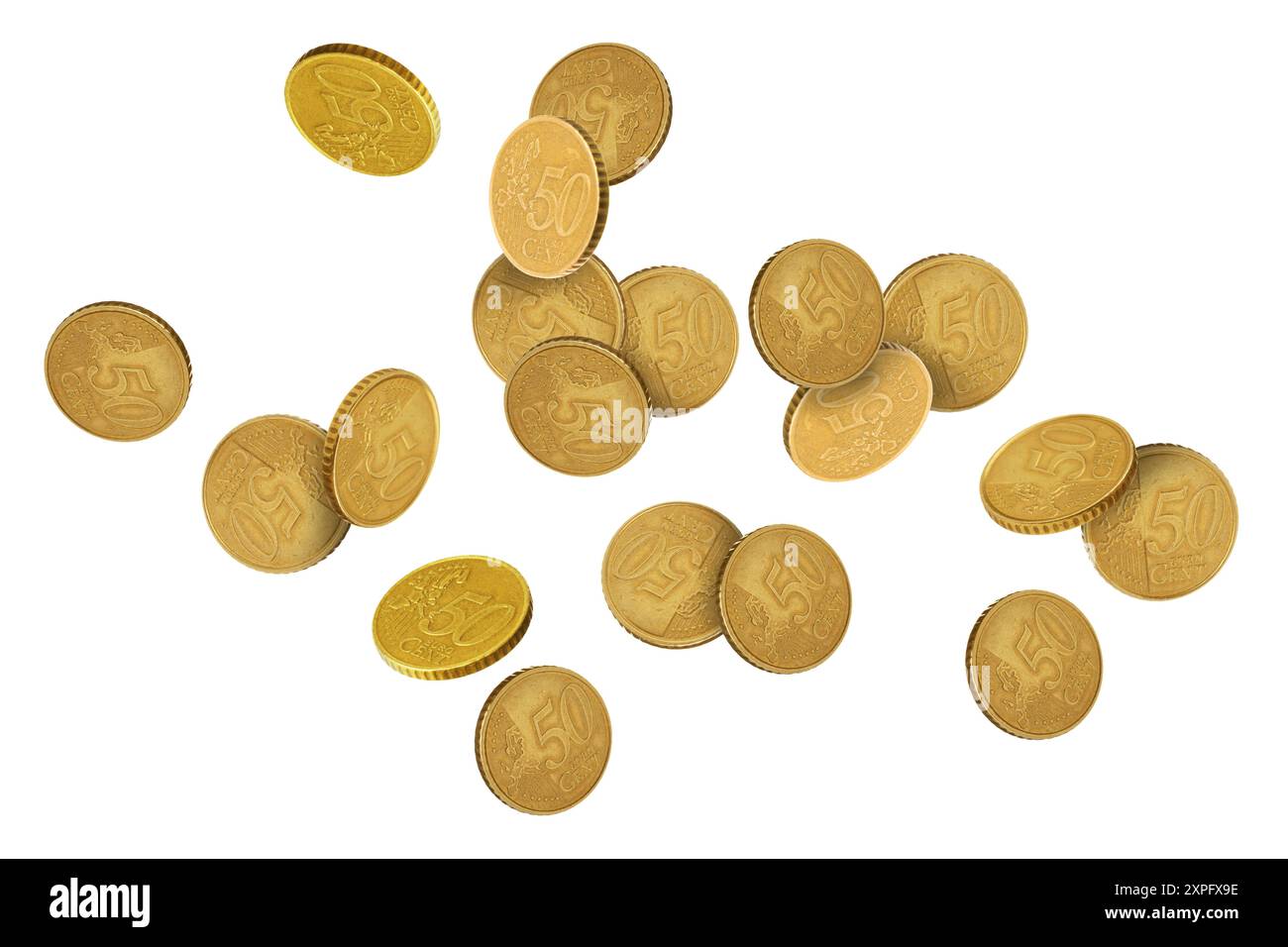 Coin in motion Cut Out Stock Images & Pictures - Alamy