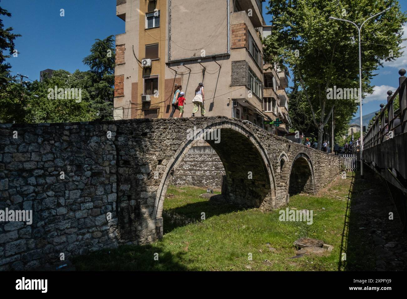 Tanners' Bridge (Ura e Tabakëve), Ottoman footbridge in Tirana, Albania ...