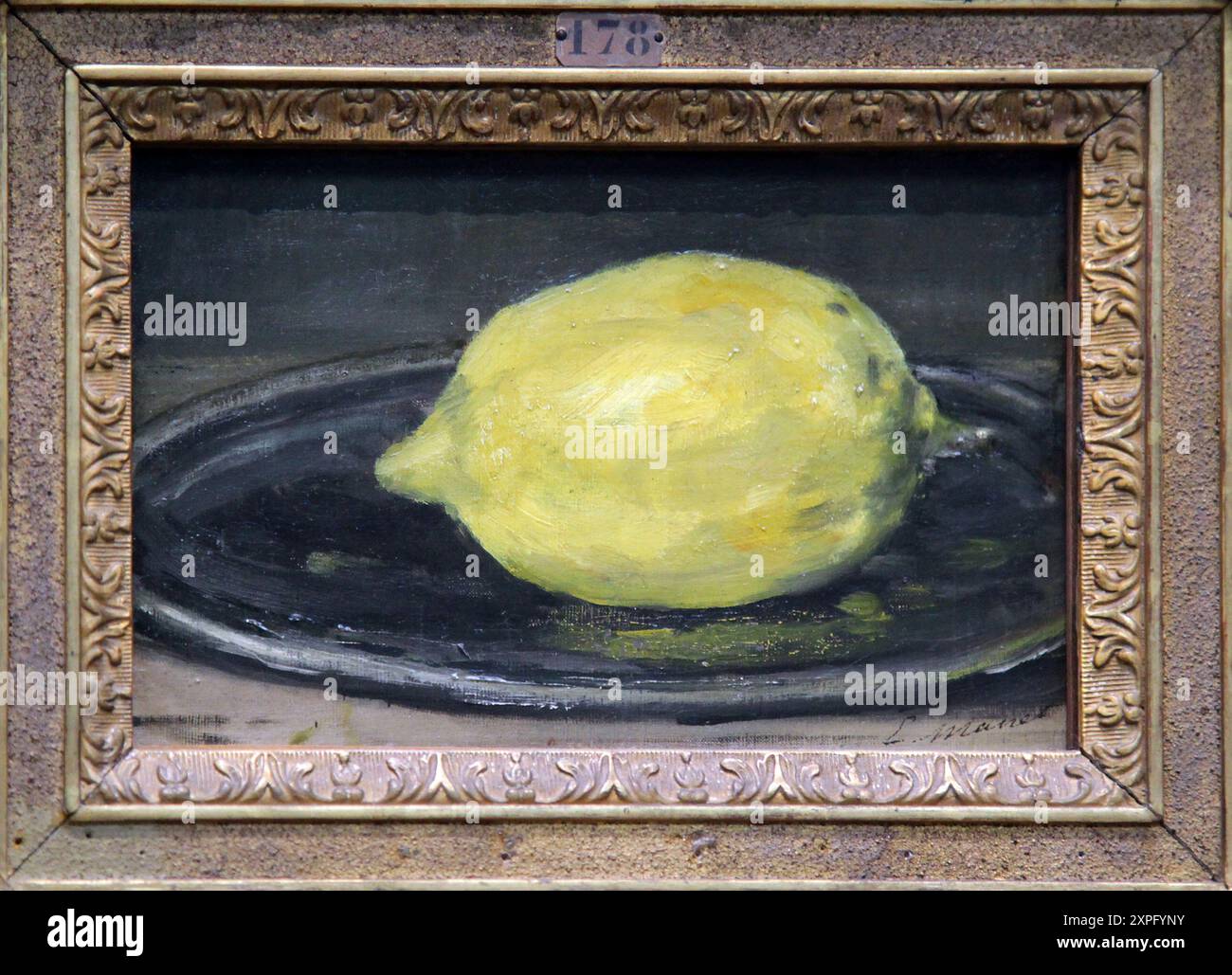 The Lemon,Le Citron (1880) by Edouard Manet (1832-1888 Stock Photo - Alamy