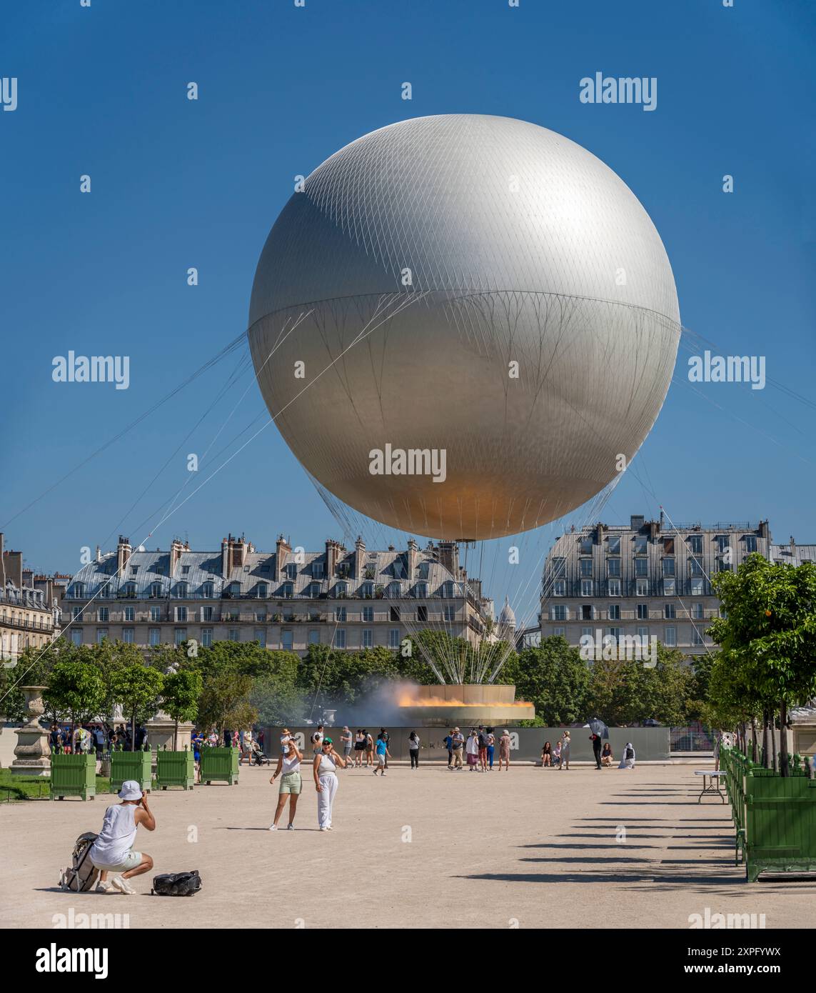 Paris, France - 08 05 2024: Olympic Games Paris 2024. View of the ...