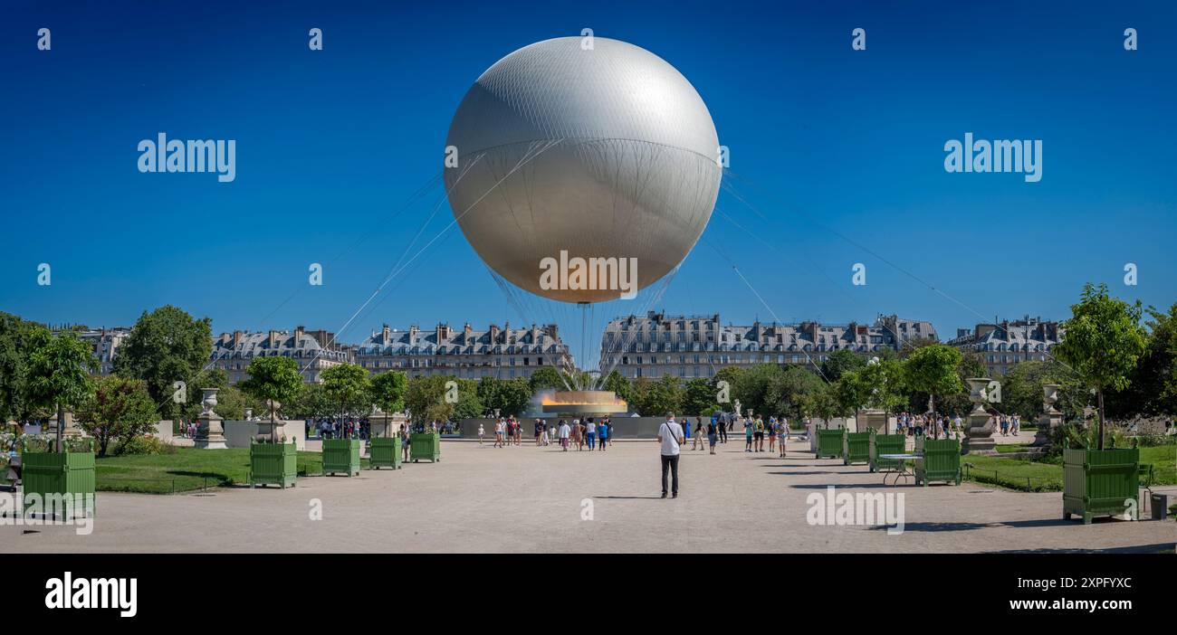 Paris, France - 08 05 2024: Olympic Games Paris 2024. View of the ...