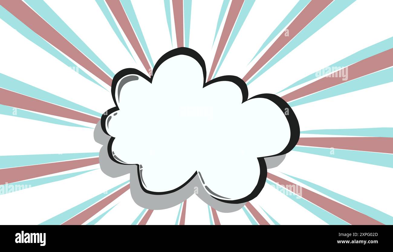 Retro comic background illustration. Perfect for comic design ...