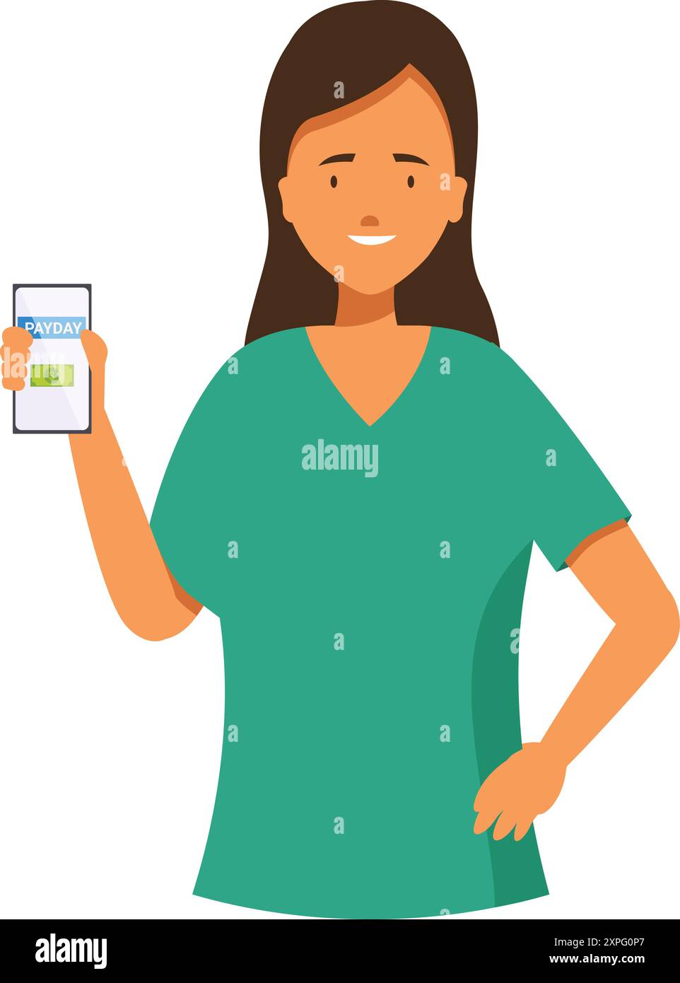 Person using smartphone green screen Cut Out Stock Images & Pictures ...