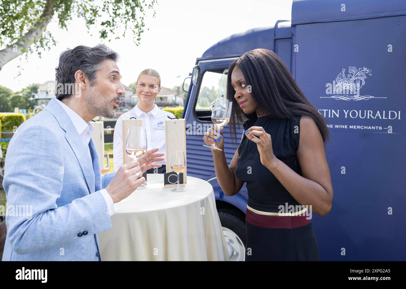 EDITORIAL USE ONLY An actor poses as a fake luxury wine merchant ...