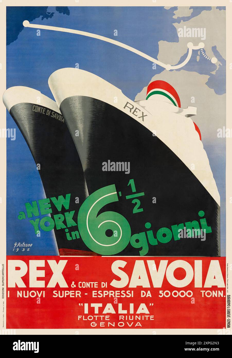 A New York in 6,5 giorni. Rex & Conte di Savoia by Giovanni Patrone ...