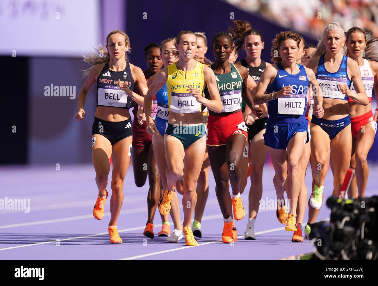 Great Britain's Georgia Bell in action during her Women's 1500m Heat at ...