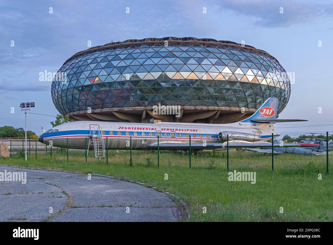 Belgrade, Serbia - May 27, 2024: Aircraft Caravelle Jat Livery in Front ...