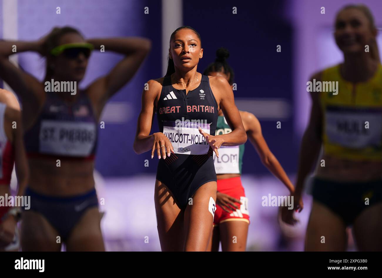 Great Britain's Revee Walcott-Nolan after finishing eight in her Women ...